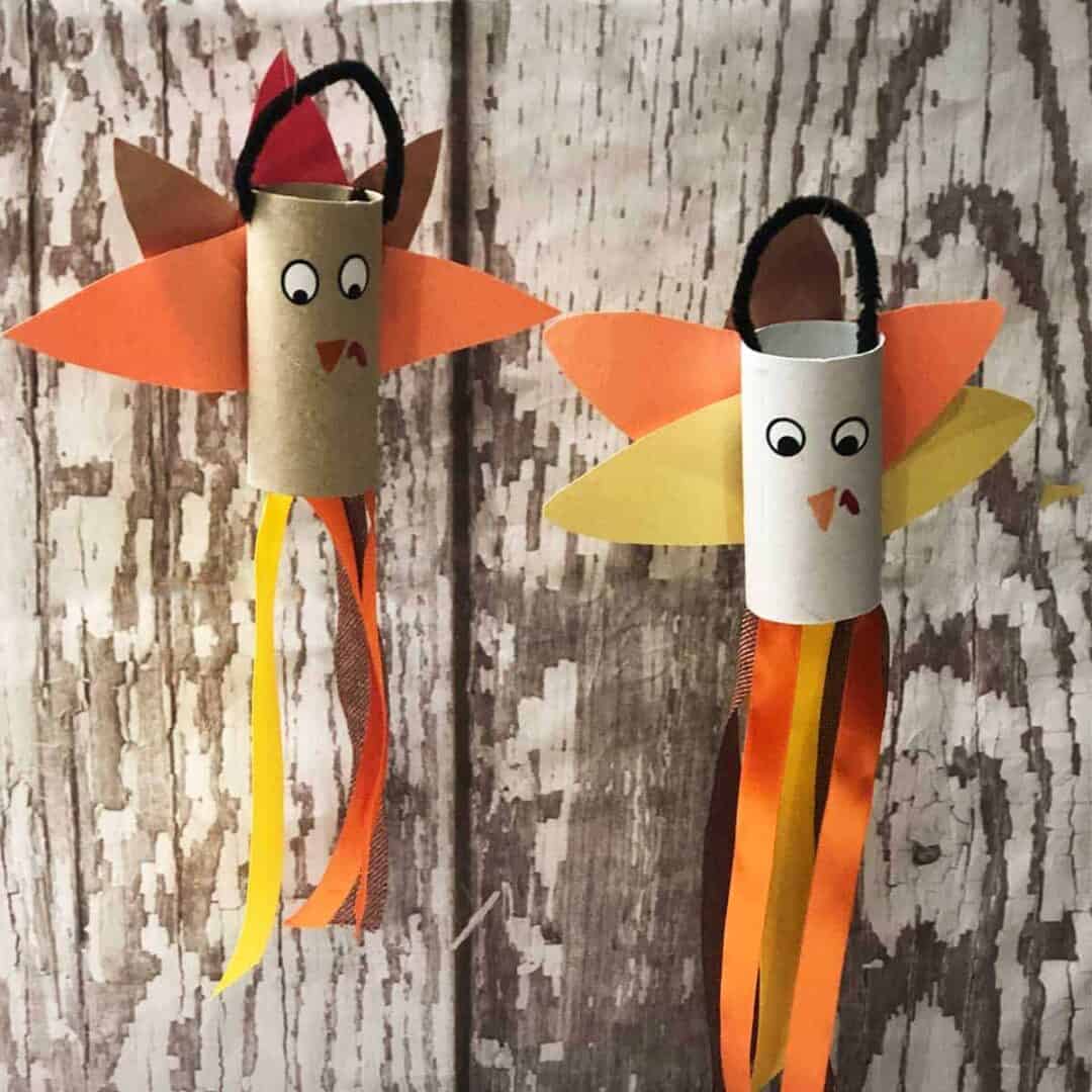 7 Thankful Turkey Crafts for Thanksgiving - Celebrating with kids