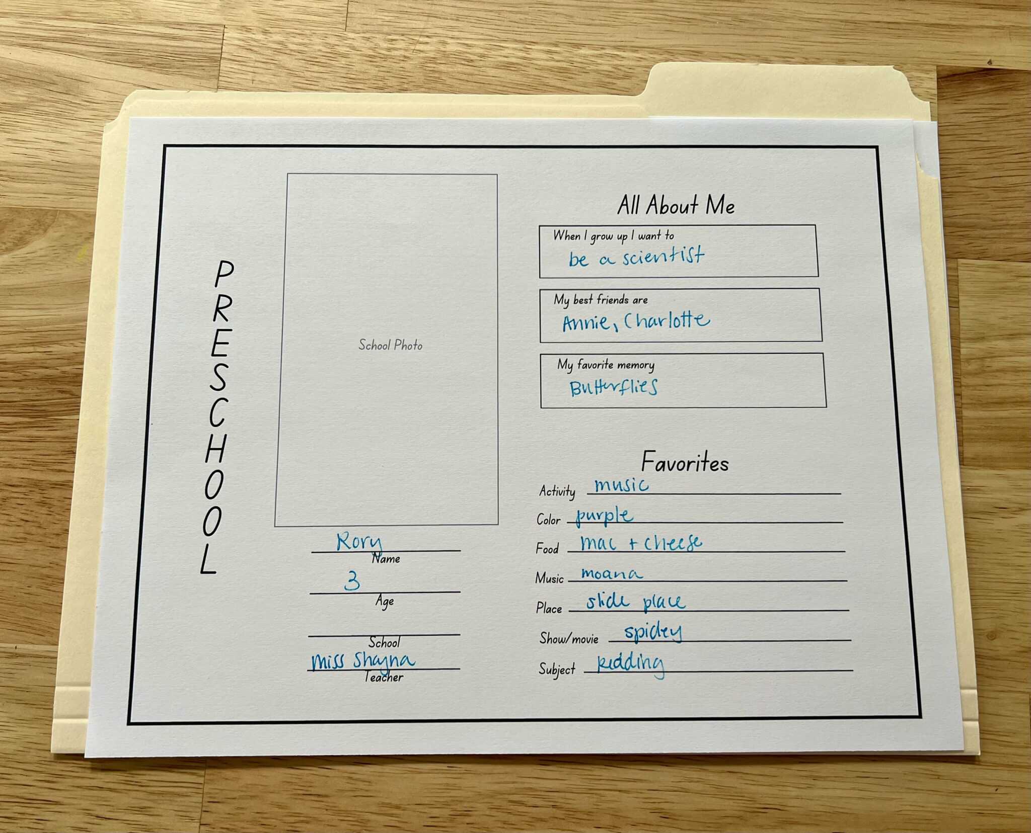 Create Cherished Memories with Our School Memory Box Printable ...