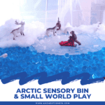 10 Easy DIY Arctic Sensory Bins for Kids - Celebrating with kids