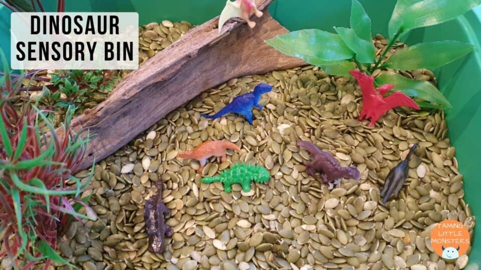 10 Fun Dinosaur Sensory Activities for Kids - Celebrating with kids