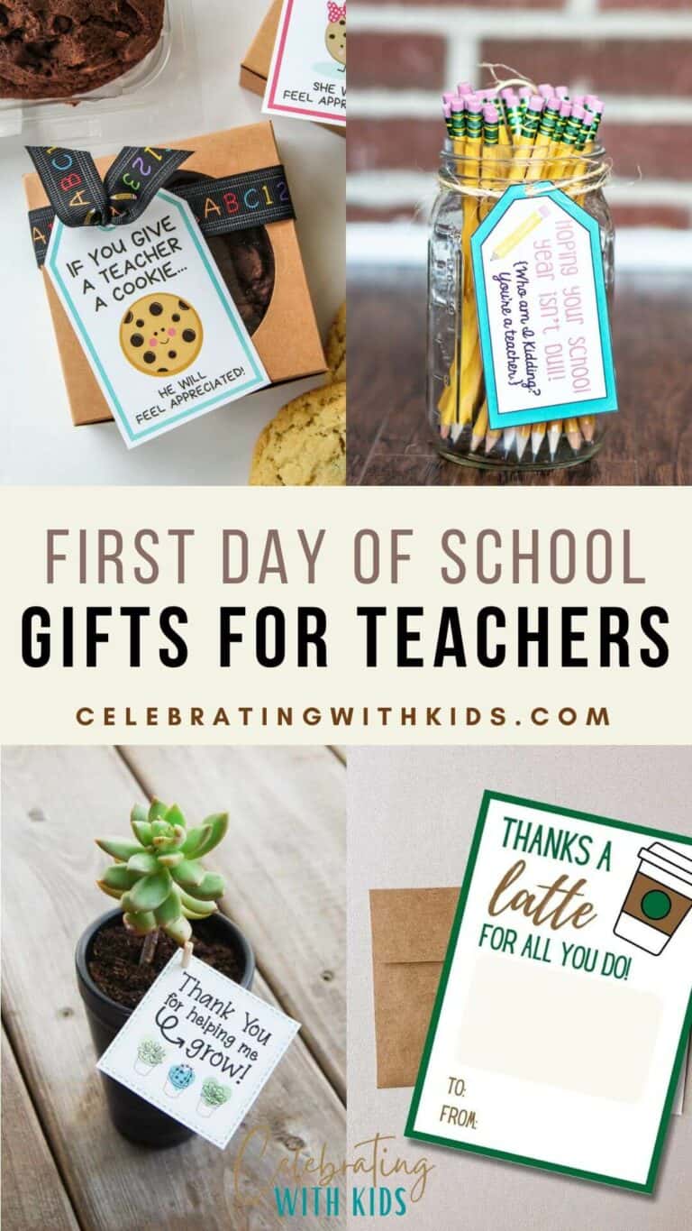 8 First Day of School Gifts for Teachers That Wow - Celebrating with kids