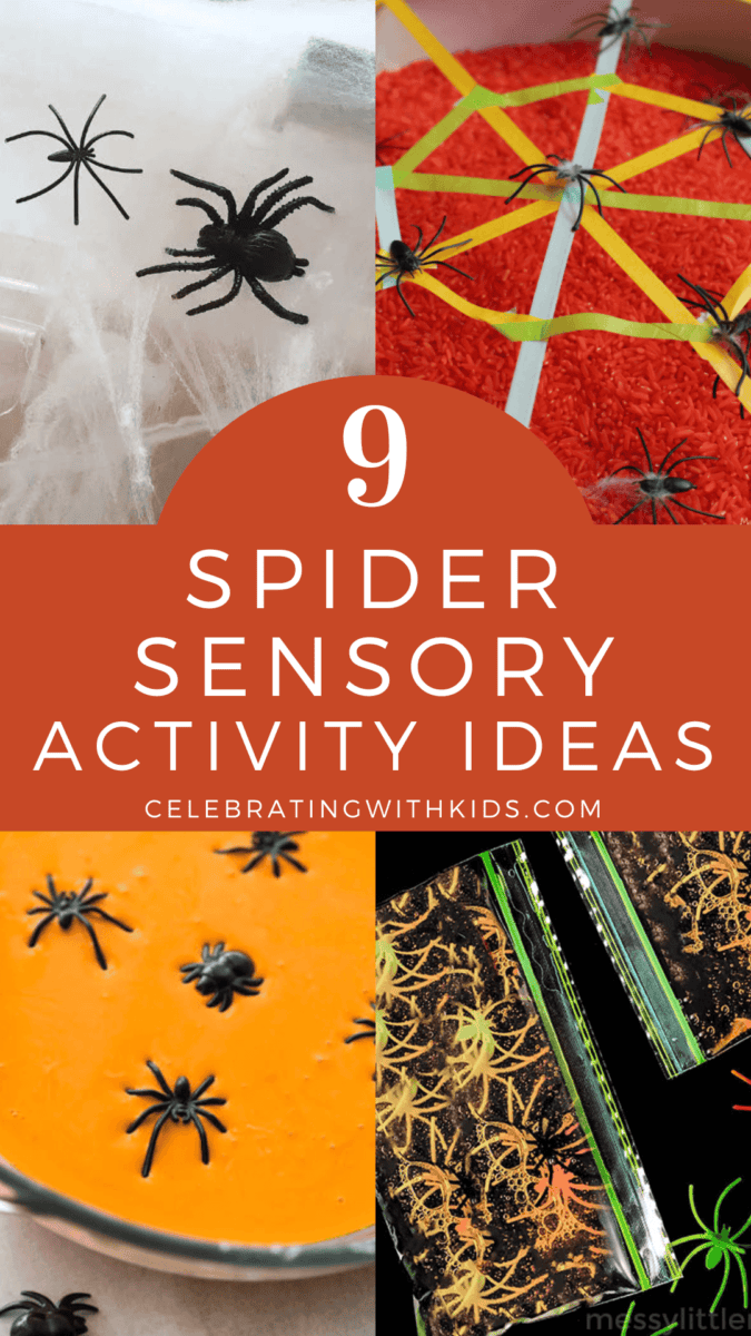 9 Fun Spider Sensory Activity Ideas - Celebrating with kids