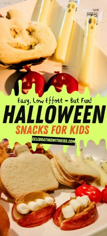 Easy Halloween Snacks for Kids - Celebrating with kids