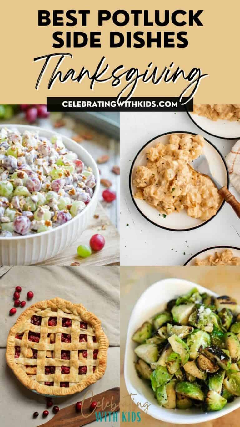 20 Easy Thanksgiving Potluck Side Dishes to Try - Celebrating with kids