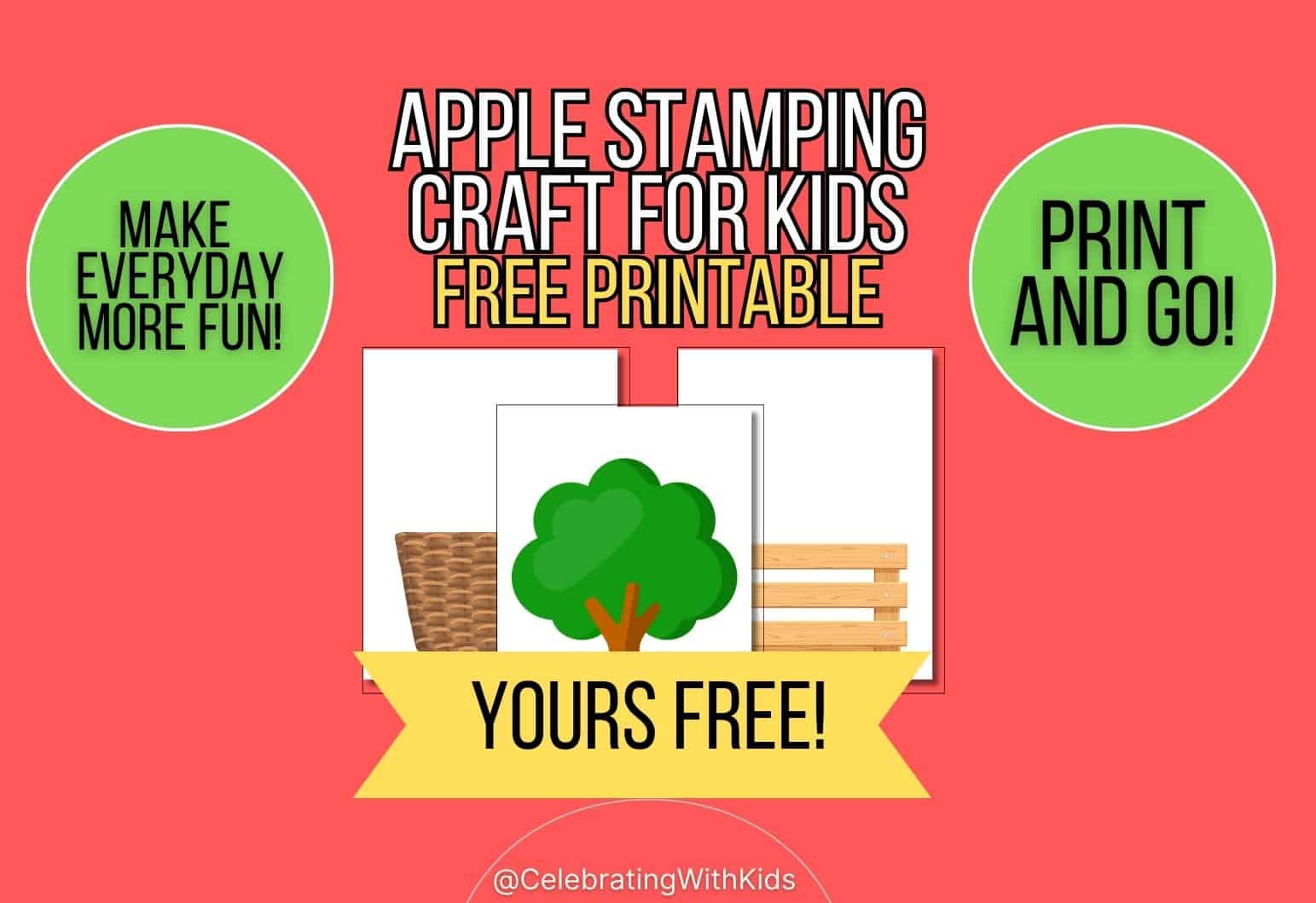 Apple Stamping Craft for Kids: Fun, Creativity, and a Touch of Fall ...