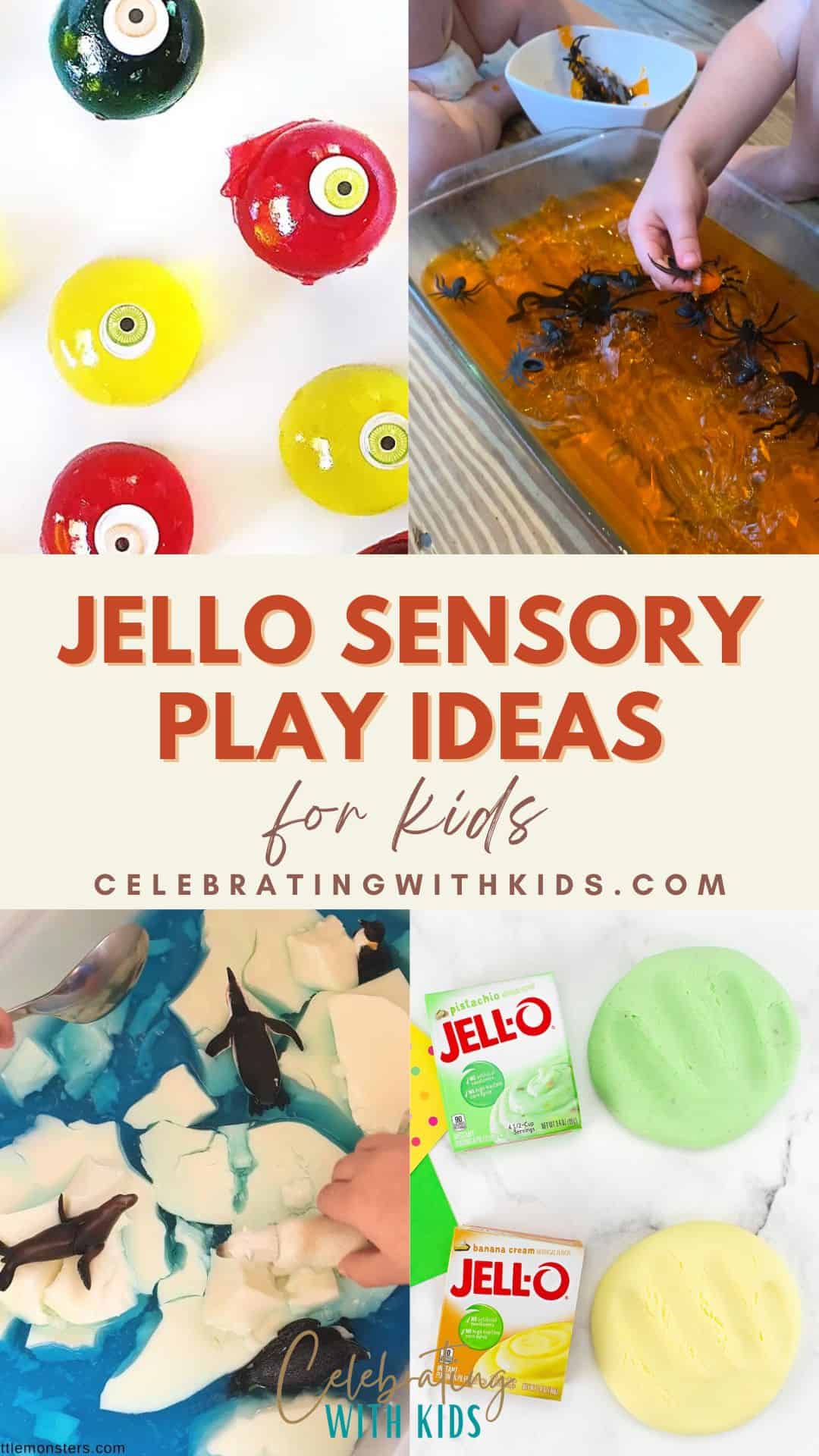 Simple Jello Sensory Play Ideas for Kids - Celebrating with kids