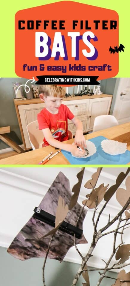 40 best bat crafts for kids - Celebrating with kids