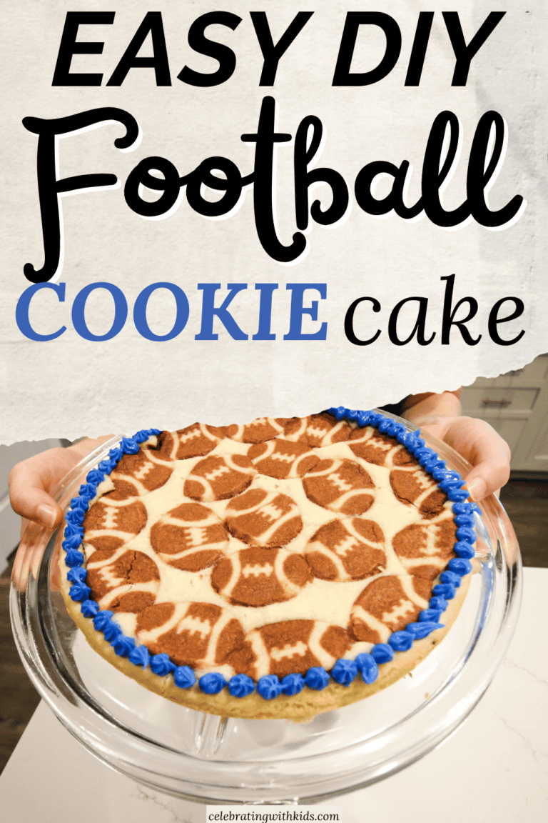 Easy DIY Football Cookie Cake: The Perfect Game Day Treat ...
