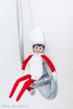 7 Hilarious Elf on a Shelf Bathroom Ideas - Celebrating with kids