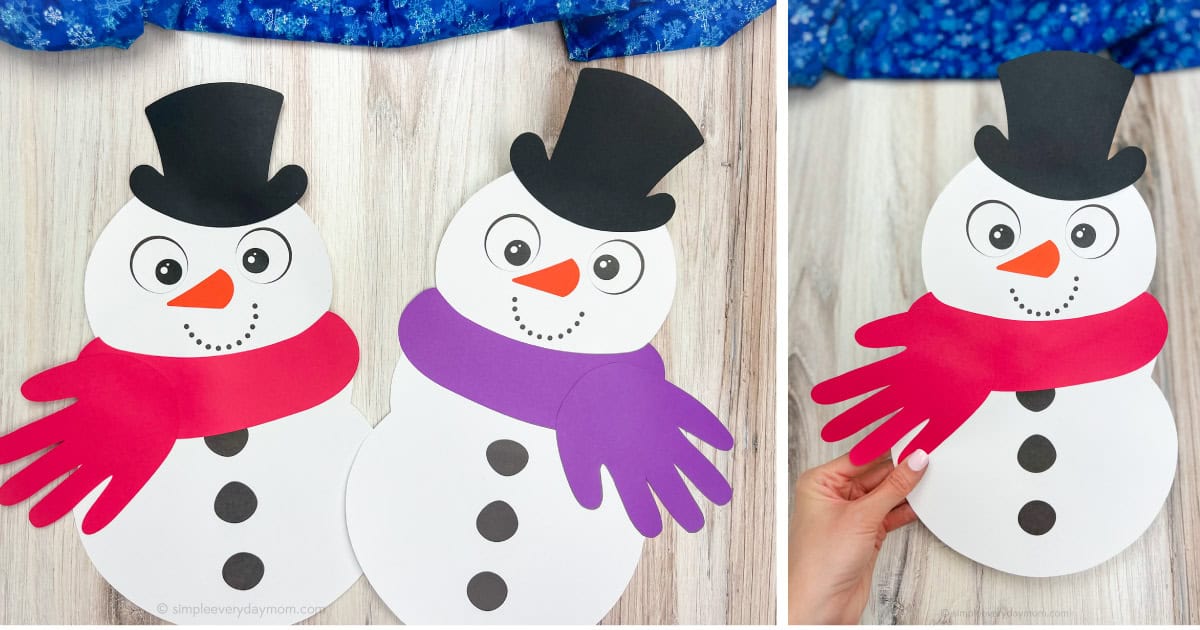 32 Fun Snowman Craft Ideas for Kids - Celebrating with kids