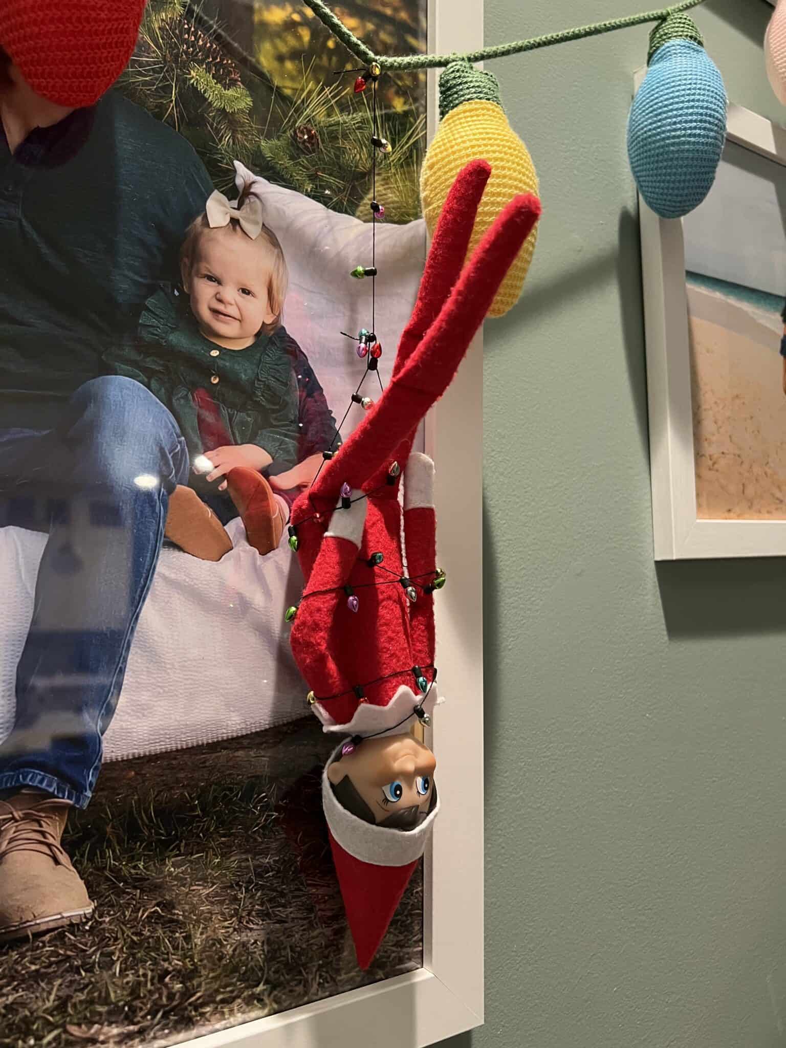 Elf on the shelf idea: light show tickets! - Celebrating with kids