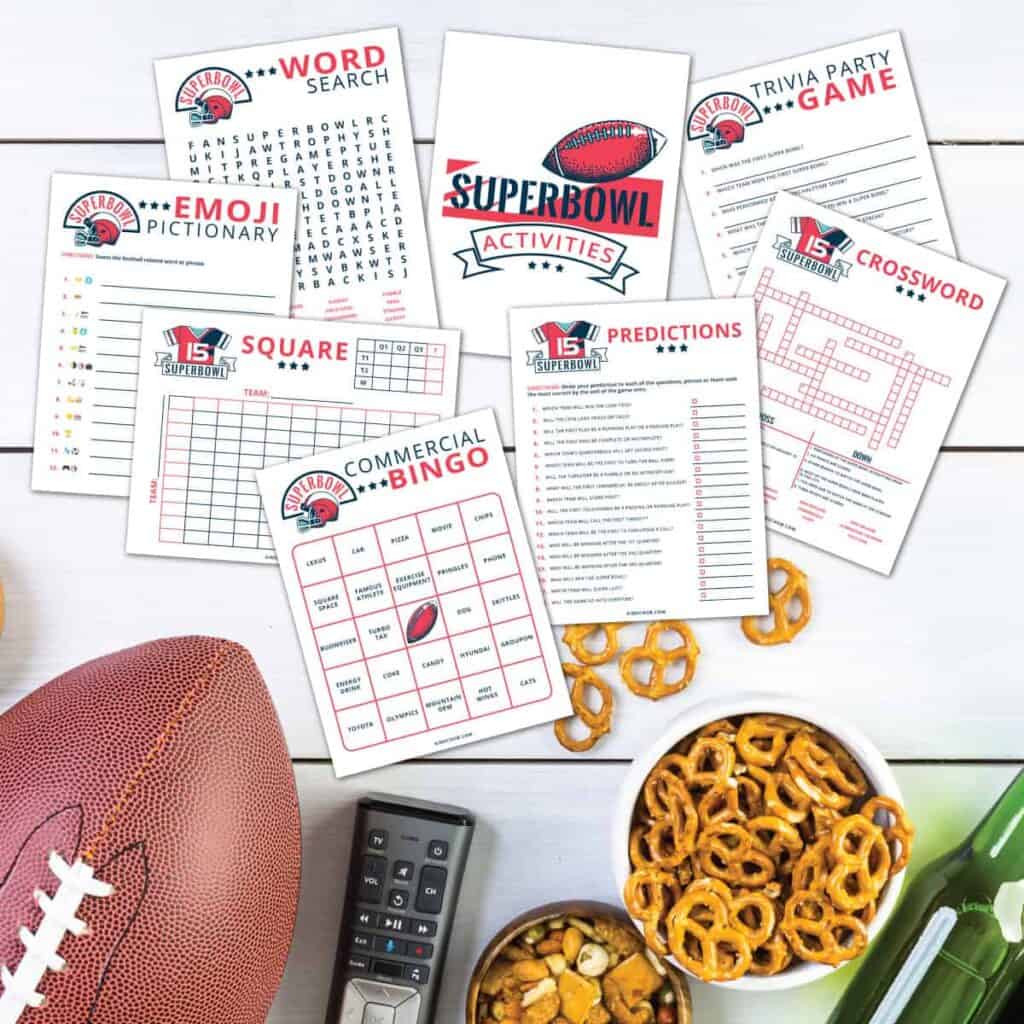 10 Easy Football Crafts and Activities for Kids - Celebrating with kids