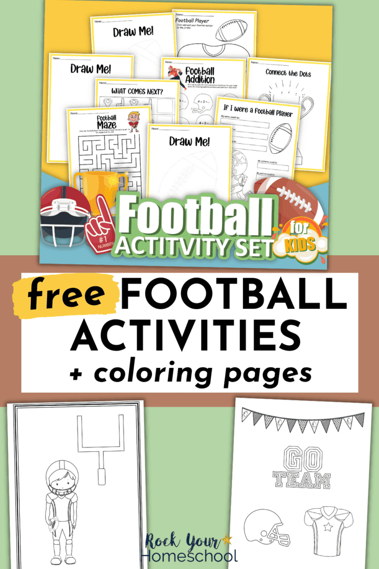 10 Easy Football Crafts and Activities for Kids - Celebrating with kids