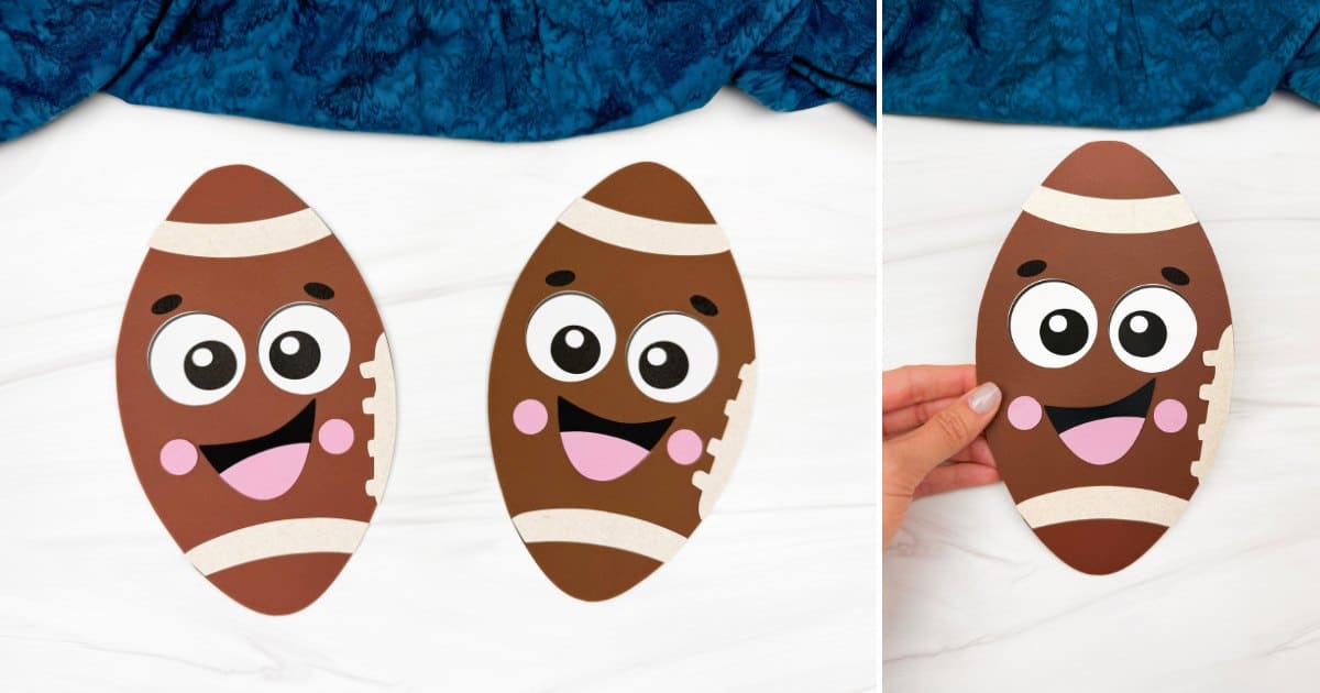 10 Easy Football Crafts and Activities for Kids - Celebrating with kids