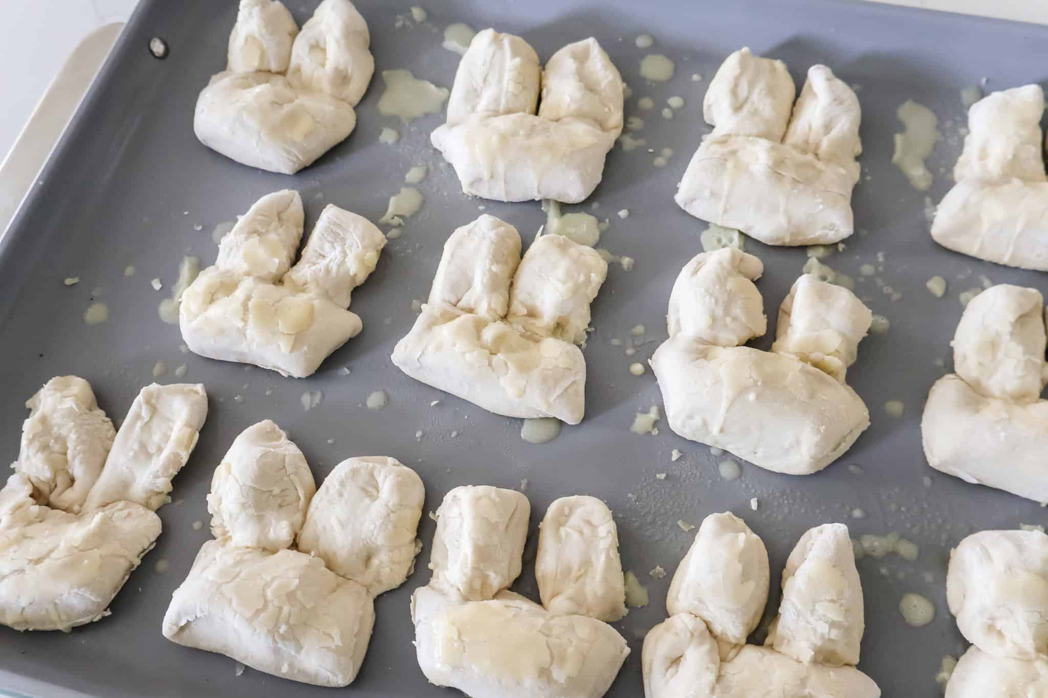 Super Easy Bunny Rolls for Easter - Celebrating with kids