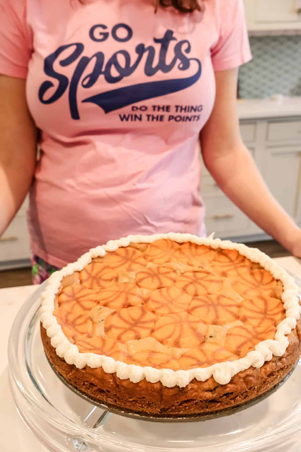 Fun & Easy Basketball Cookie Cake with Place and Bake Dough ...