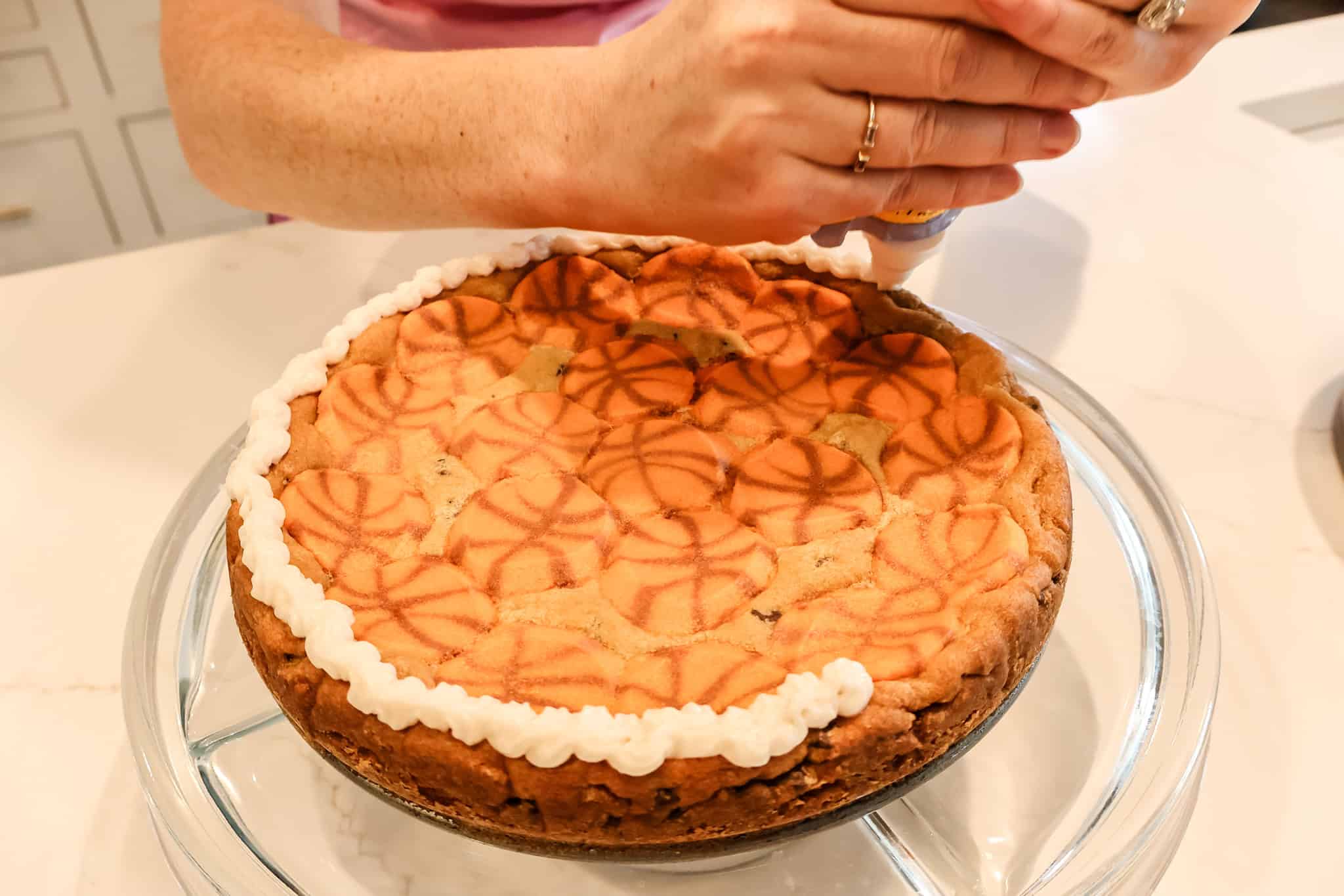 Fun & Easy Basketball Cookie Cake with Place and Bake Dough ...