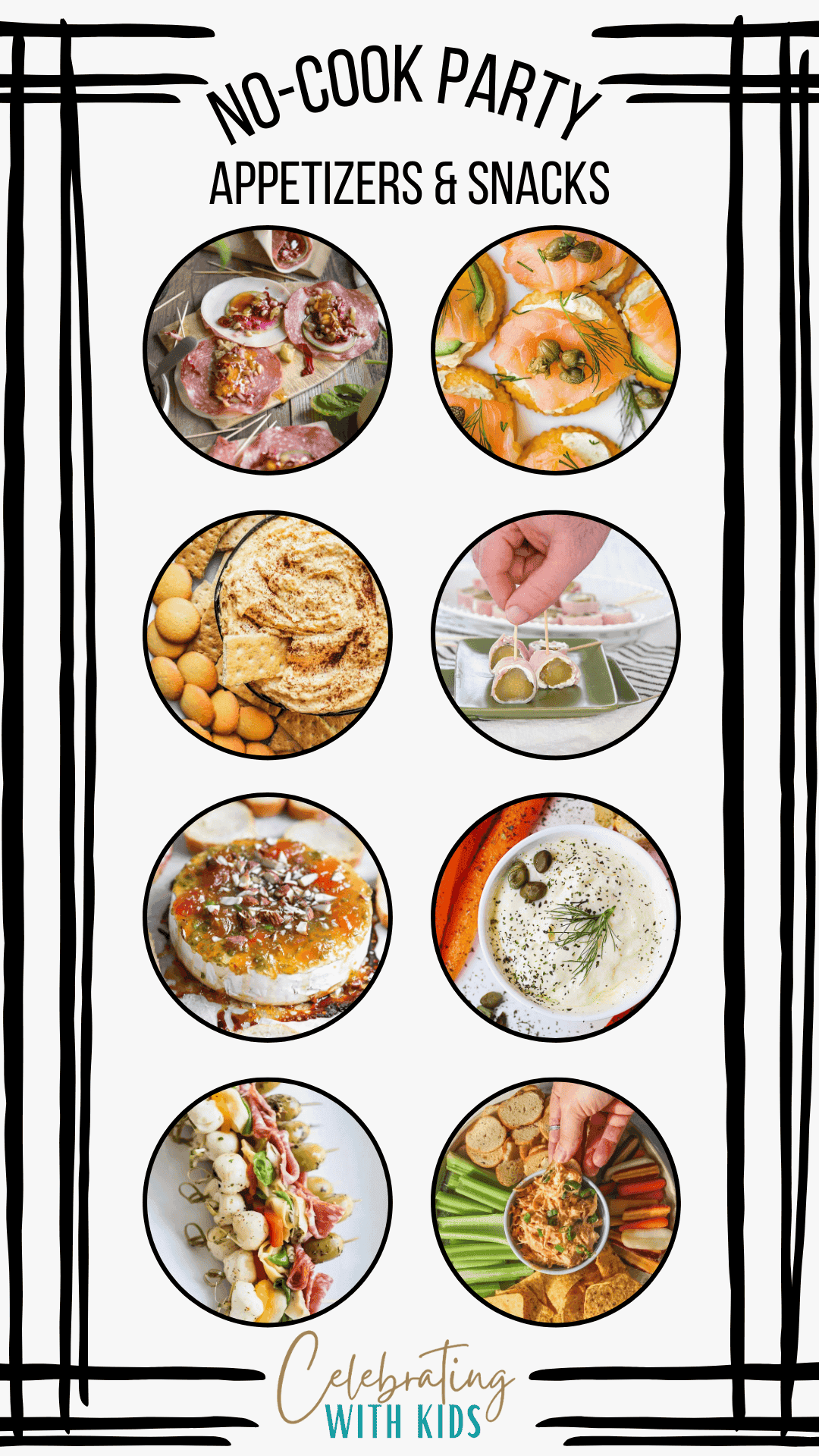 24 No-Cook Appetizers And Party Snacks - Celebrating with kids