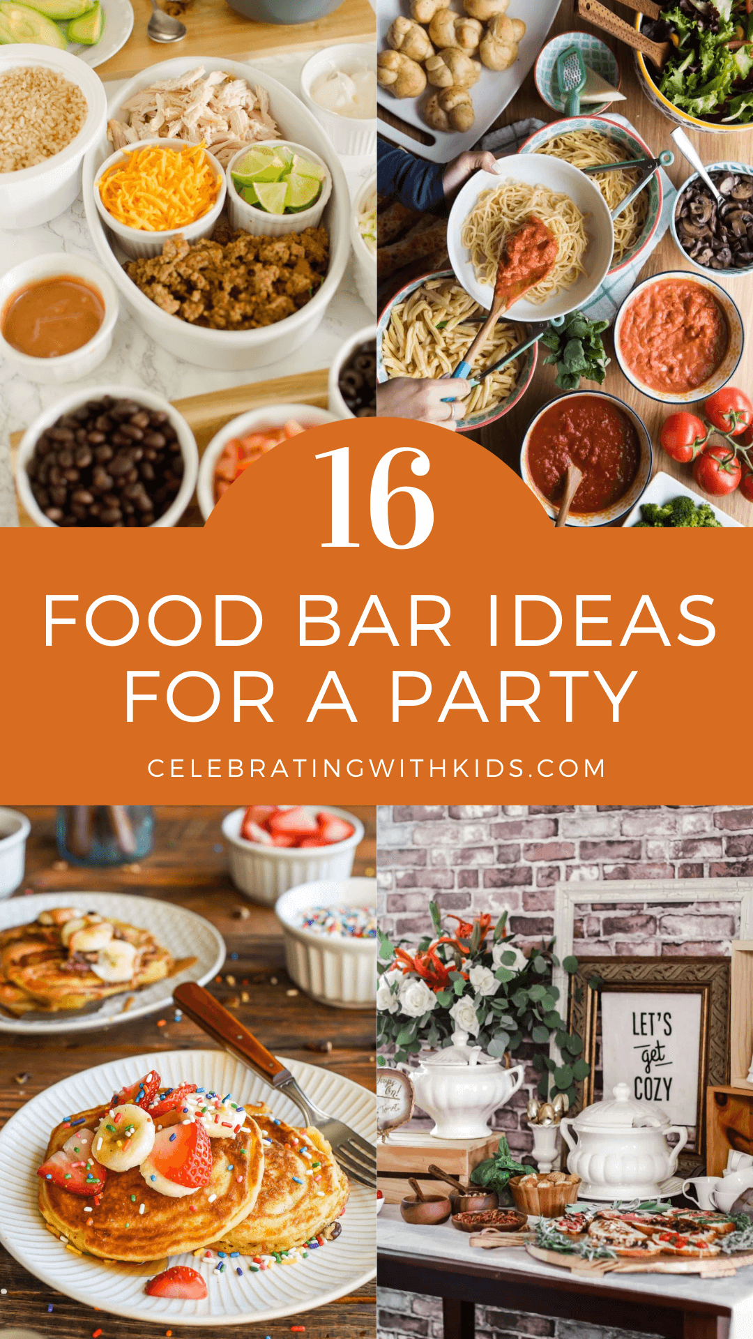 16 Food Bar Ideas for a Party That’ll Seriously Impress - Celebrating ...