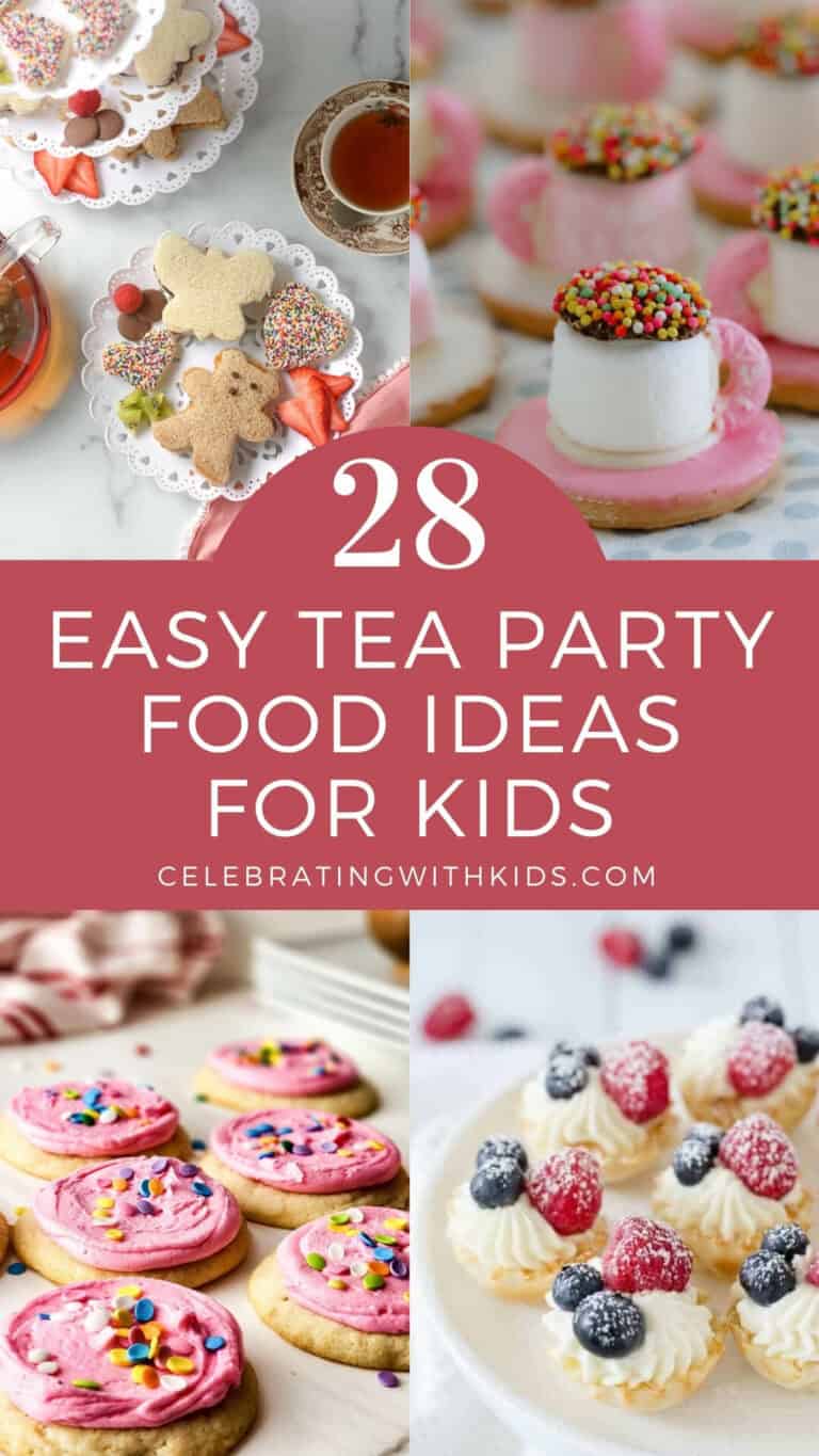 Tea Party Food for Kids: 25+ Fun Snacks to Try Today - Celebrating with ...