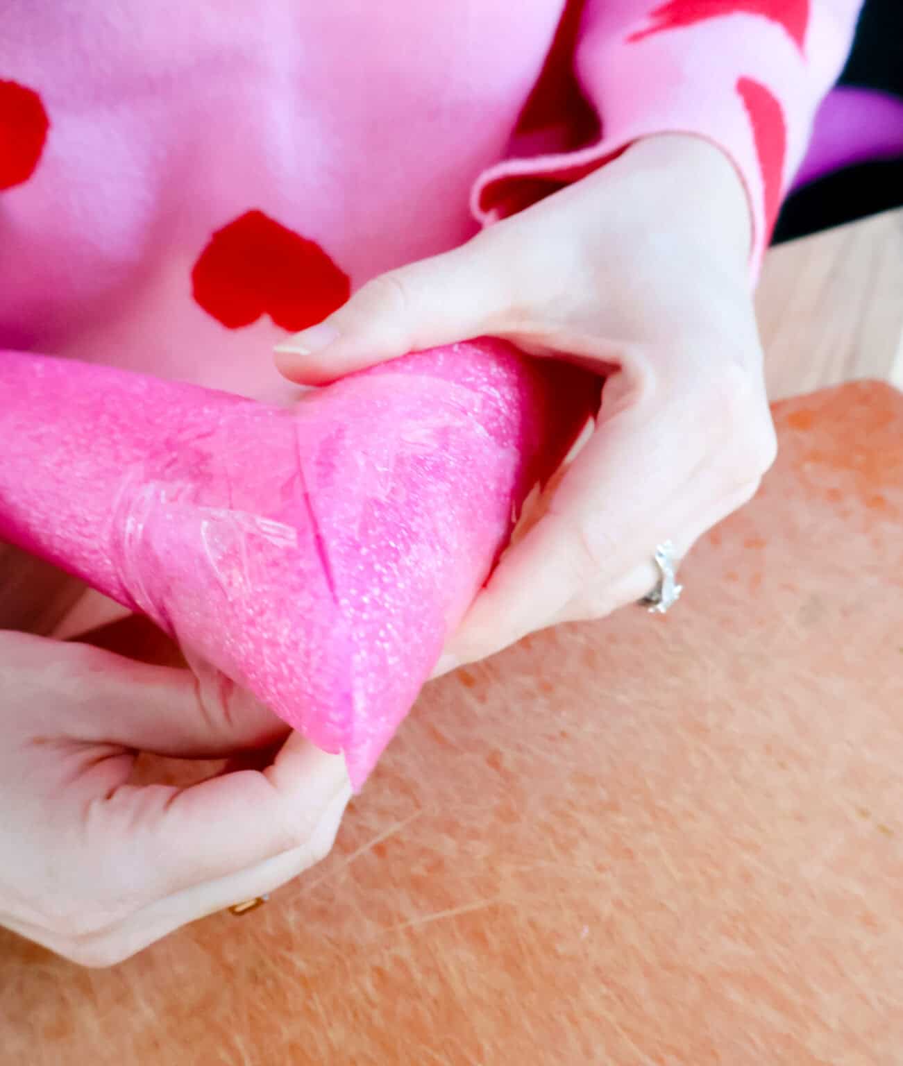 How to make XL Pool Noodle Hearts - Celebrating with kids