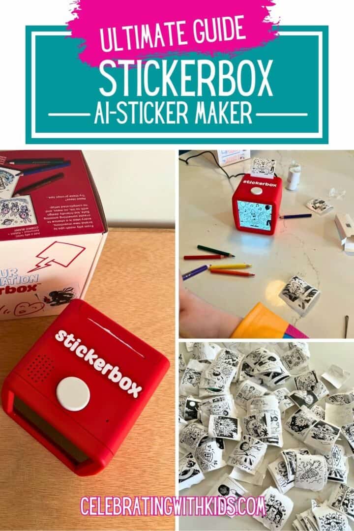 StickerBox Review: My kid's newest obsession! - Celebrating with kids