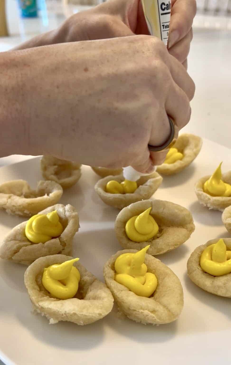 Deviled Egg Cookies - A Sweet Twist on an Easter Classic - Celebrating ...